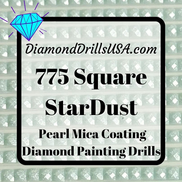 DiamondDrillsUSA - 775 StarDust SQUARE Pearl Mica Dust 5D Diamond Painting Drills Pixie Fairy ...