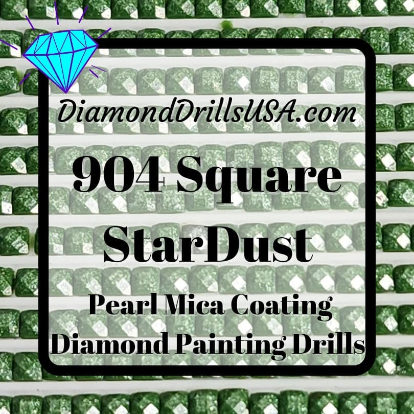 DiamondDrillsUSA - 904 StarDust SQUARE Pearl Mica Dust 5D Diamond Painting Drills Pixie Fairy ...