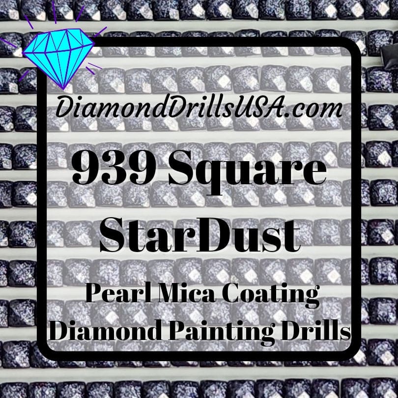 DiamondDrillsUSA - 939 StarDust SQUARE Pearl Mica Dust 5D Diamond ...