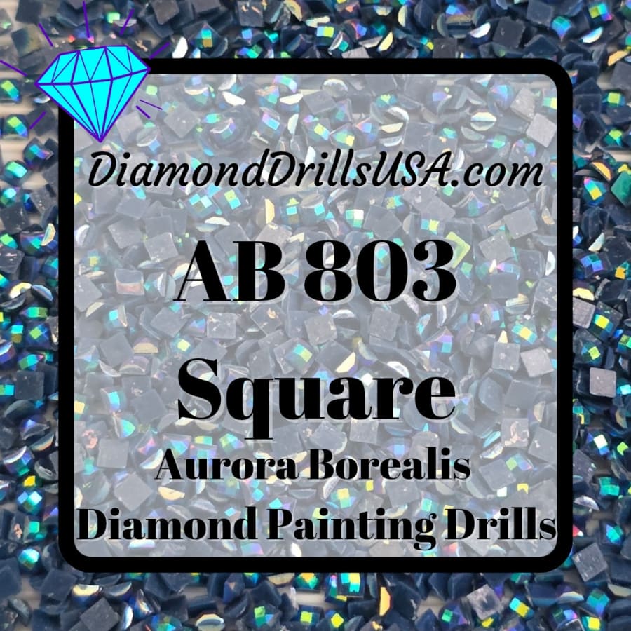 DiamondDrillsUSA - AB 803 SQUARE Aurora Borealis 5D Diamond Painting ...