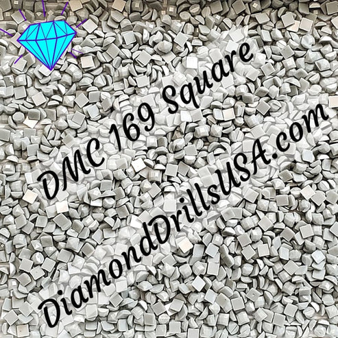 DiamondDrillsUSA - DMC 169 SQUARE 5D Diamond Painting Drills Beads DMC ...