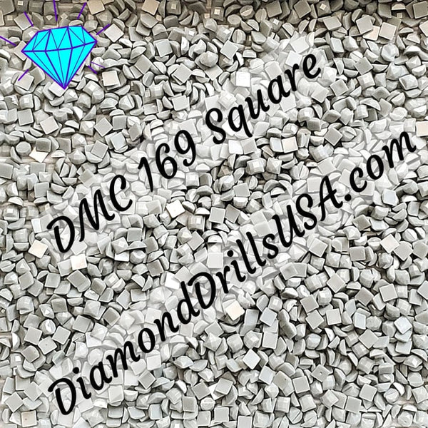 DiamondDrillsUSA - DMC 169 SQUARE 5D Diamond Painting Drills Beads DMC ...