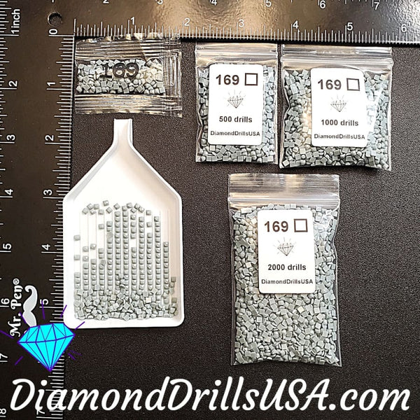 DiamondDrillsUSA - DMC 169 SQUARE 5D Diamond Painting Drills Beads DMC ...