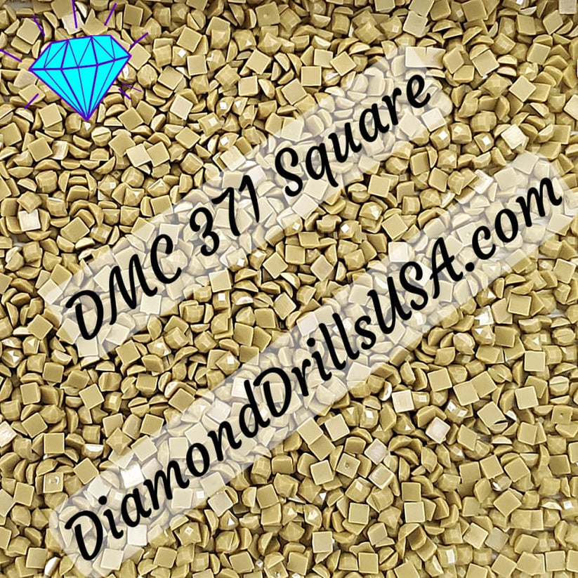 DiamondDrillsUSA - DMC 371 SQUARE 5D Diamond Painting Drills Beads DMC ...