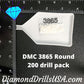 DiamondDrillsUSA - DMC 3865 ROUND 5D Diamond Painting Drills DMC 3865 ...