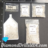 DiamondDrillsUSA - DMC 644 SQUARE 5D Diamond Painting Drills Beads DMC ...