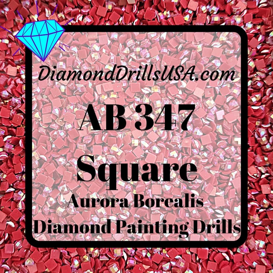DiamondDrillsUSA - AB 347 SQUARE Aurora Borealis 5D Diamond Painting ...