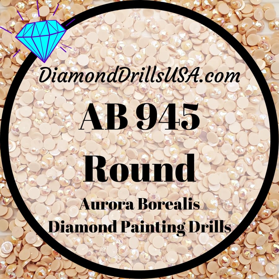 DiamondDrillsUSA - AB 945 ROUND Aurora Borealis 5D Diamond Painting ...